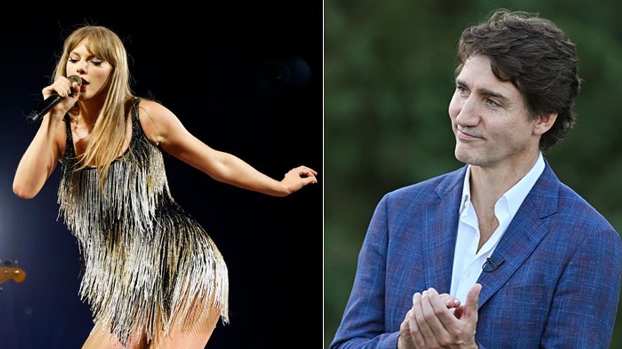Justin Trudeau at Taylor Swift's Concert: Canadian PM dances with his ...