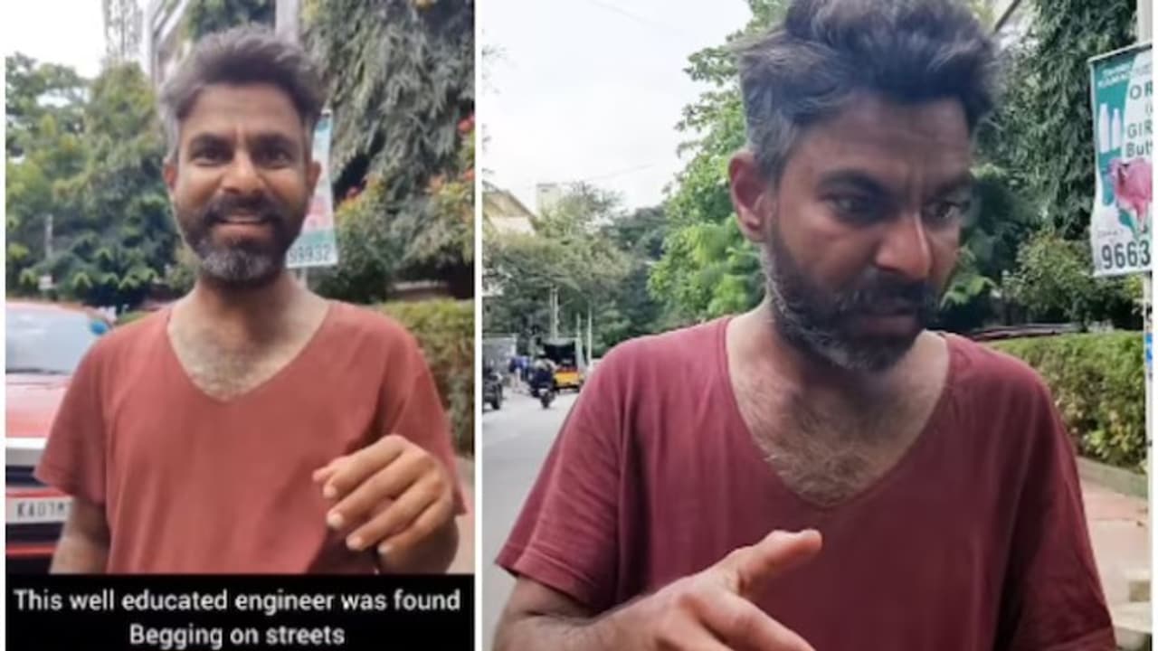 Viral video shows man, ex-techie in Frankfurt, now begging in Bengaluru ...