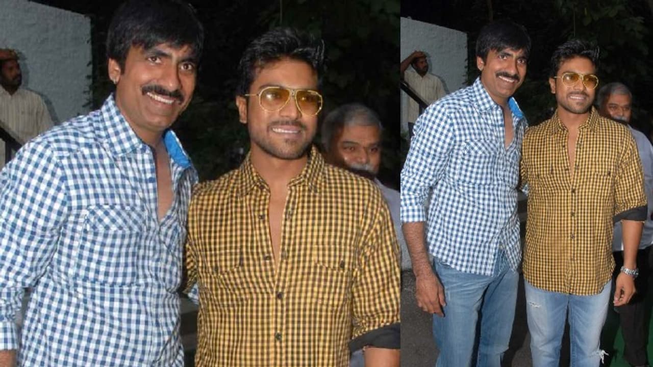 రామ్ చరణ్ - రవితేజ్ కాంబినేషన్ లో మిస్ అయిన భారీ మల్టీ స్టారర్ ...