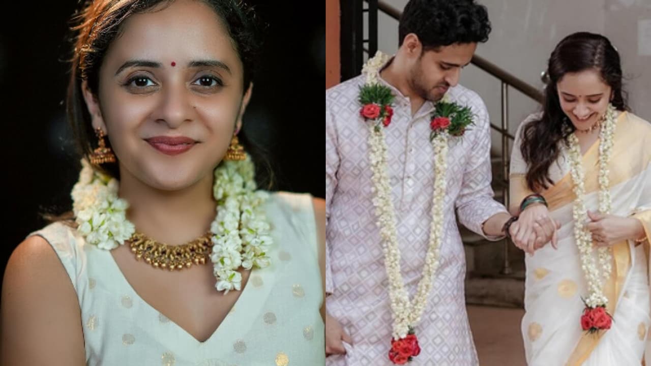 Anju Joseph: ഗായികയും അവതാരകയുമായി അഞ്‍ജു ജോസഫ് വിവാഹിതയായി, വരനെ ...