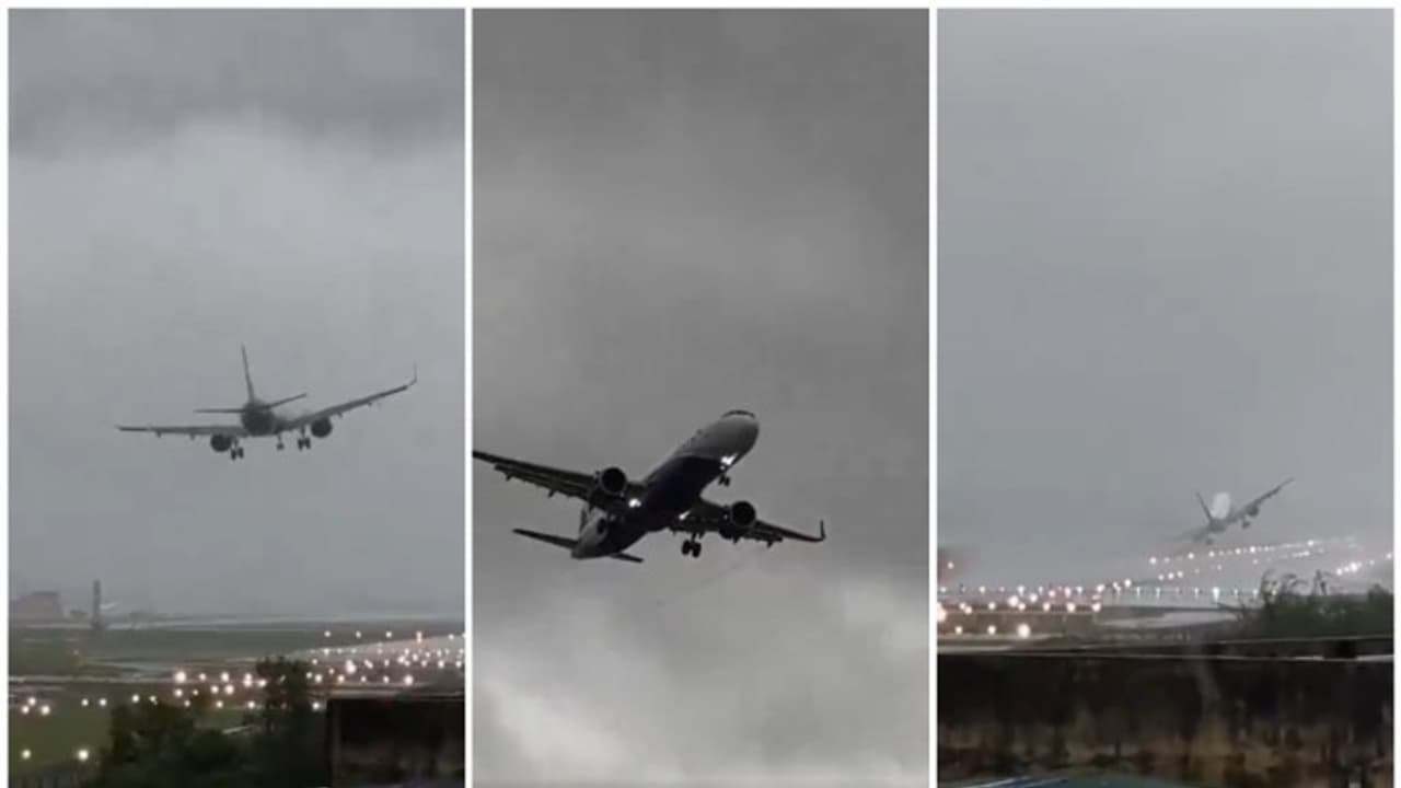Cyclone Fengal: Plane struggles to land, nearly crashes at Chennai ...