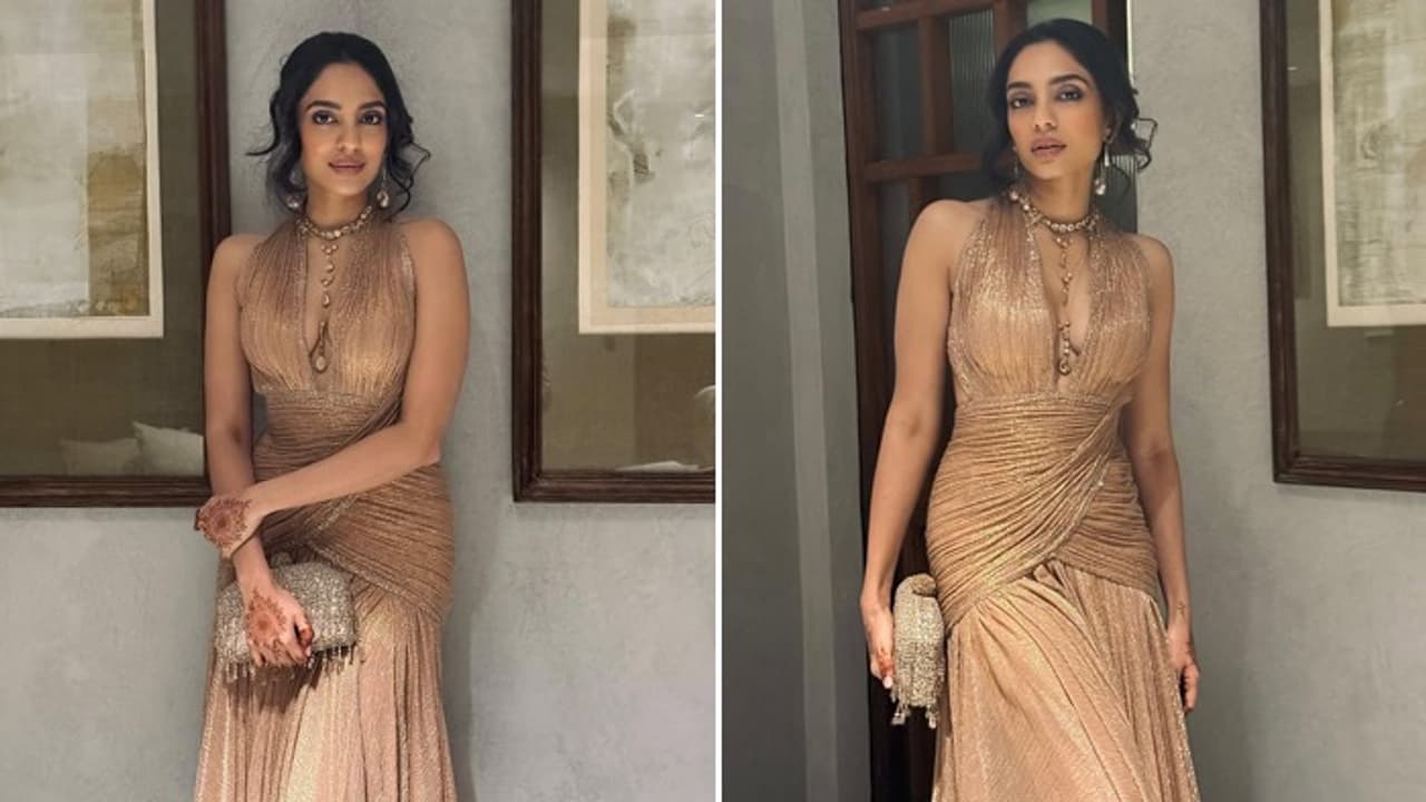PHOTOS: Sobhita Dhulipala looks WOW in Tarun Tahiliani's cocktail dress ...