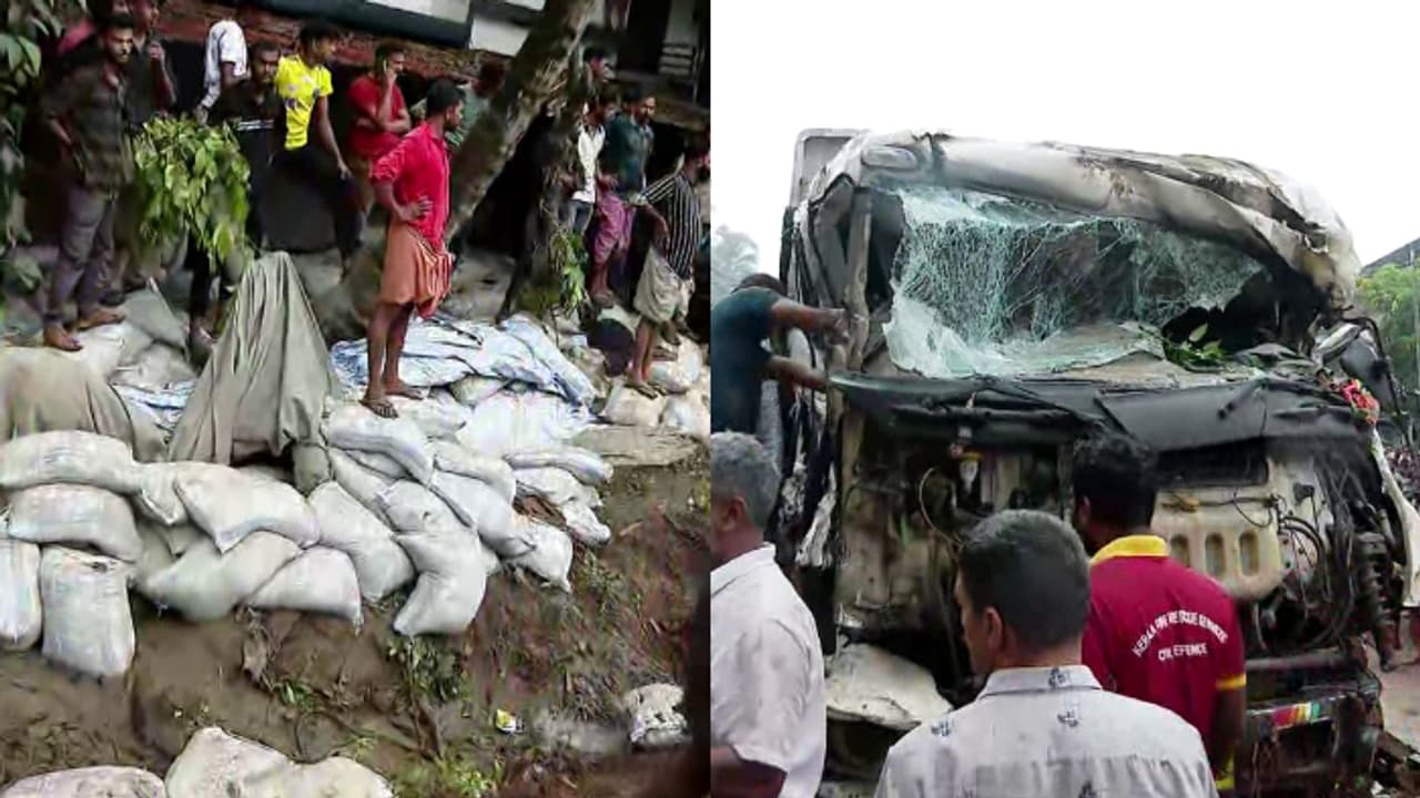 Palakkad lorry accident Panayambadam accident latest news lorry driver ...