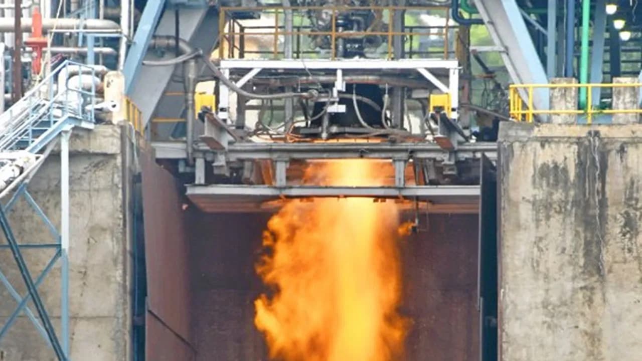 ISRO successfully tests CE20 cryogenic engine paves way for Gaganyaan ...
