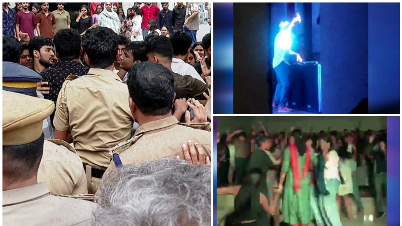 college principal approved dj party in govt law college പകൽ വിദ്യാര് ...