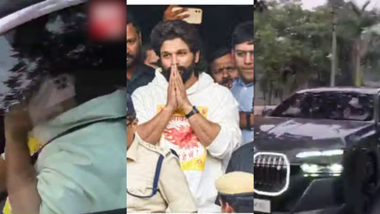 Pushpa 2 stampede case: Actor Allu Arjun released from jail in ...