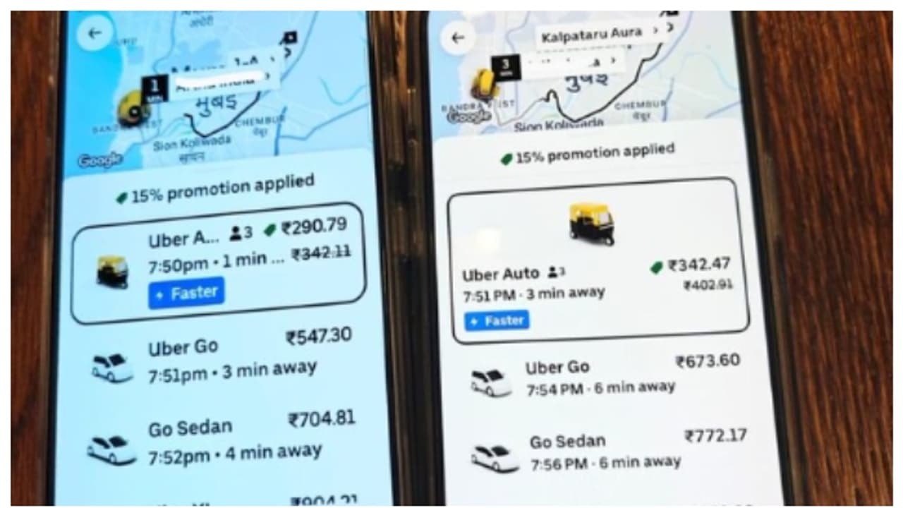 Uber Charges Different Fares For Same Trip: രണ്ട് ഫോണിൽ നിന്ന് ബുക്ക് ...