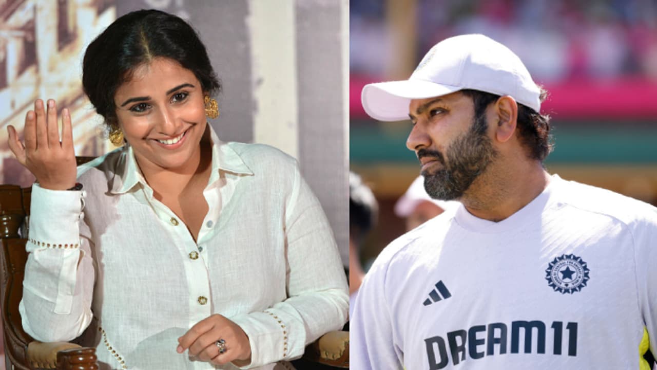 Fans Trolls Vidya Balan For appreciating Rohit Sharma: എവിടുന്ന് കിട്ടി ...