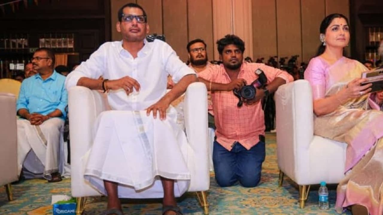 Actor Vishal's appearance sparks online buzz about health concerns ...