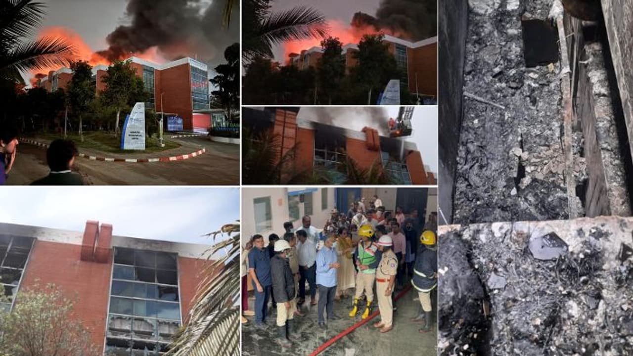 Fire accident at Bengaluru Bioinnovation centre in Electronic City ...