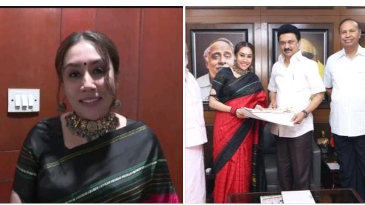 Divya Sathyaraj joined DMK : பாஜகவிற்கு நோ.! திமுகவிற்கு ஓகே ...