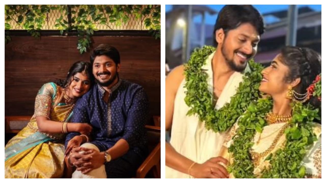 Sun TV Serial Actor Santhosh Wedding: 'லப்பர் பந்து' நடிகையை காதலித்து ...