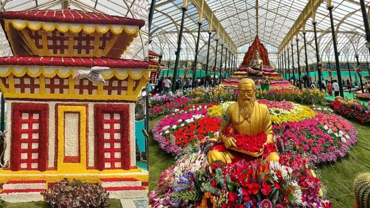 Republic Day 2025: Bengaluru's Lalbagh Flower show mesmerizes visitors ...