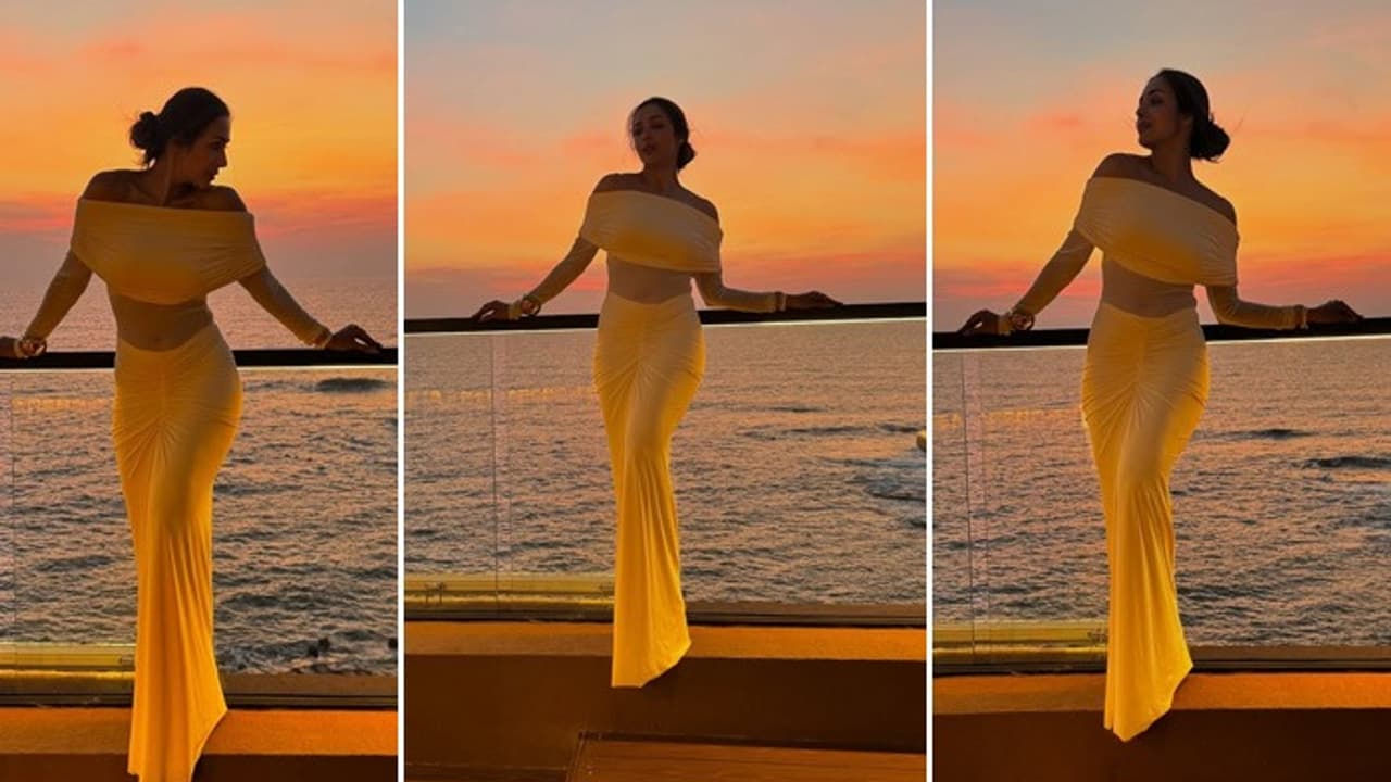 PHOTOS: Malaika Arora dons body-hugging gown, flaunts her toned figure ...