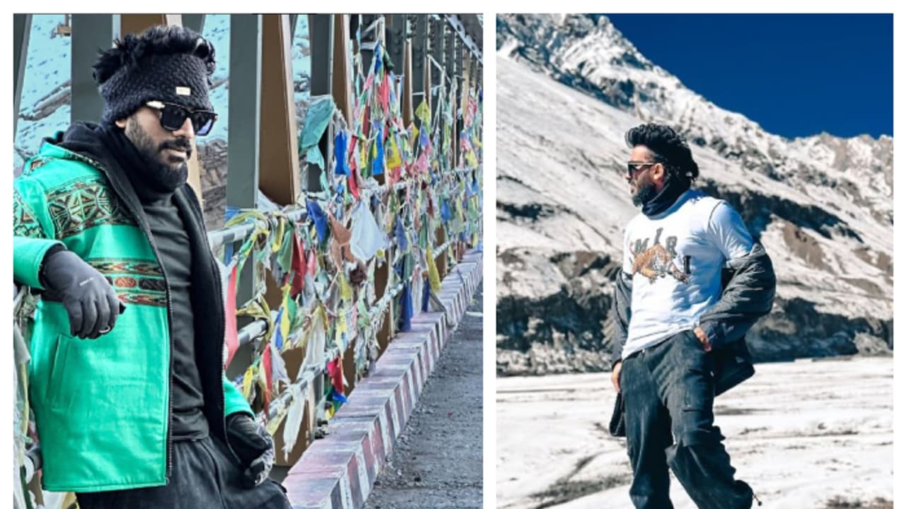 Rapper Chandan Shetty is at Spiti Chicham Bridge in Himachal Pradesh ...
