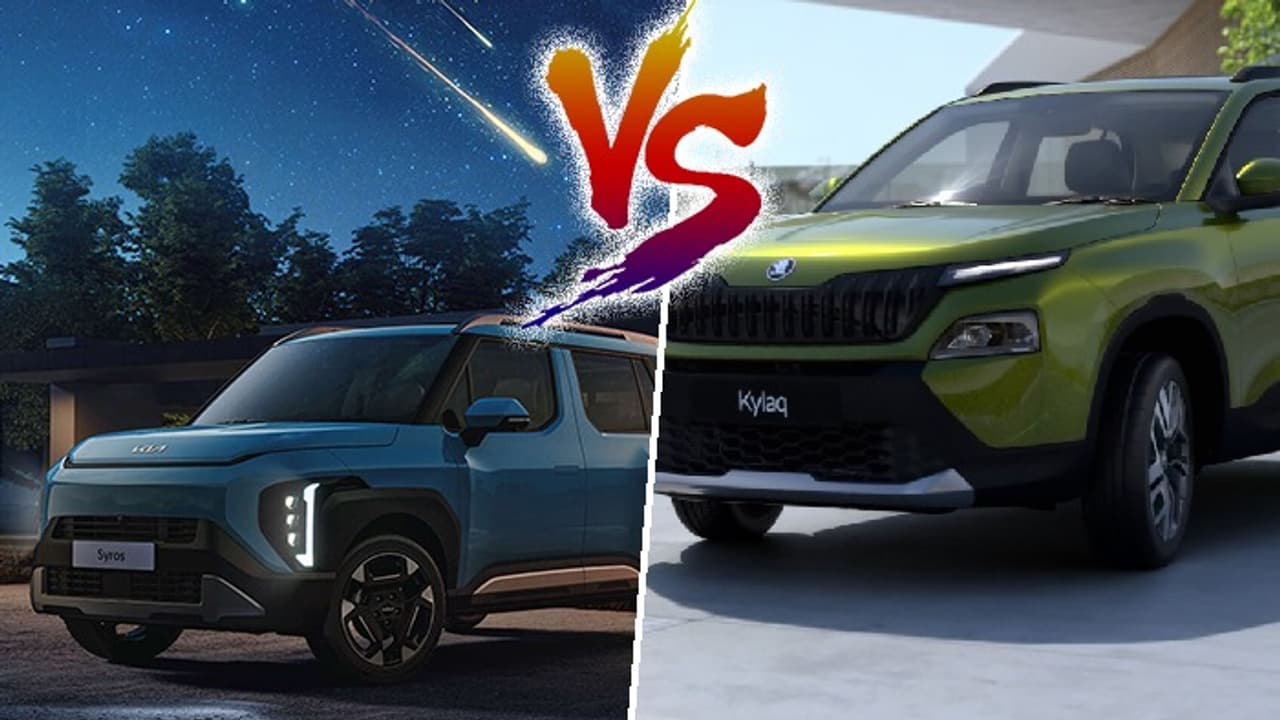 Kia Syros vs Skoda Kylaq: Which SUV wins on power and efficiency ...
