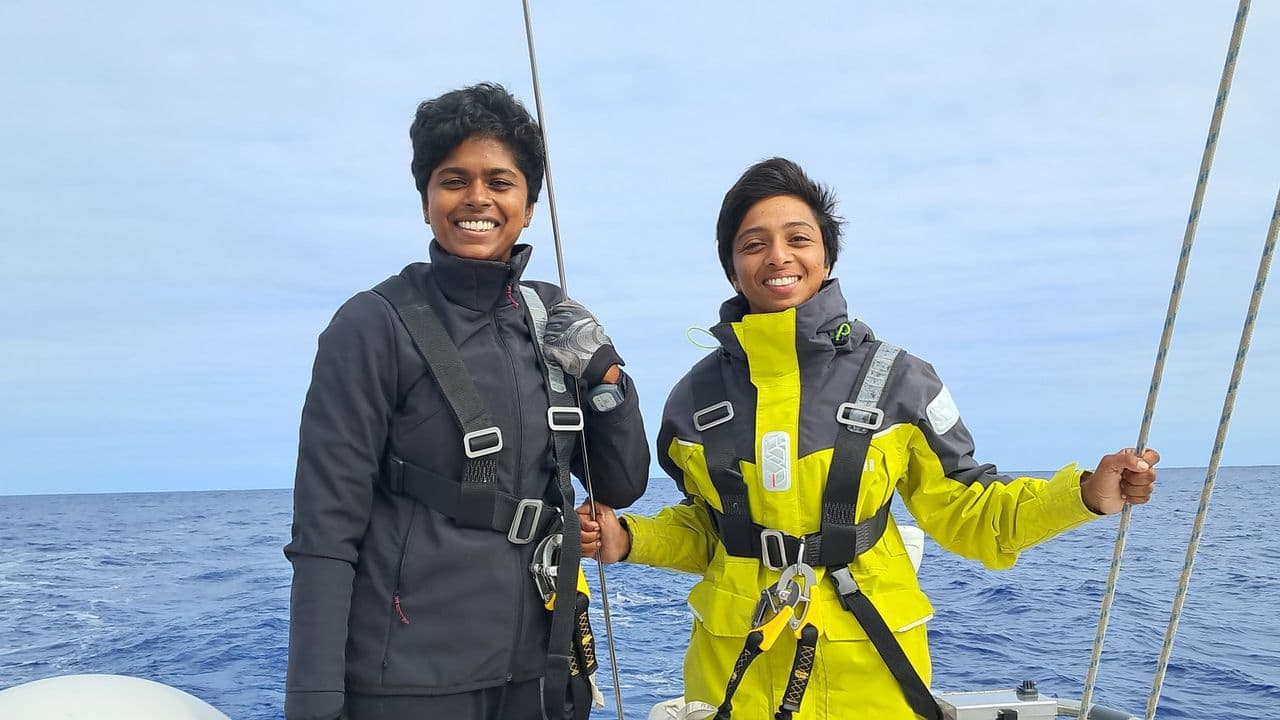 Birthday in the storm: Kerala’s Lt Cdr Dilna K braves 'Furious Fifties ...