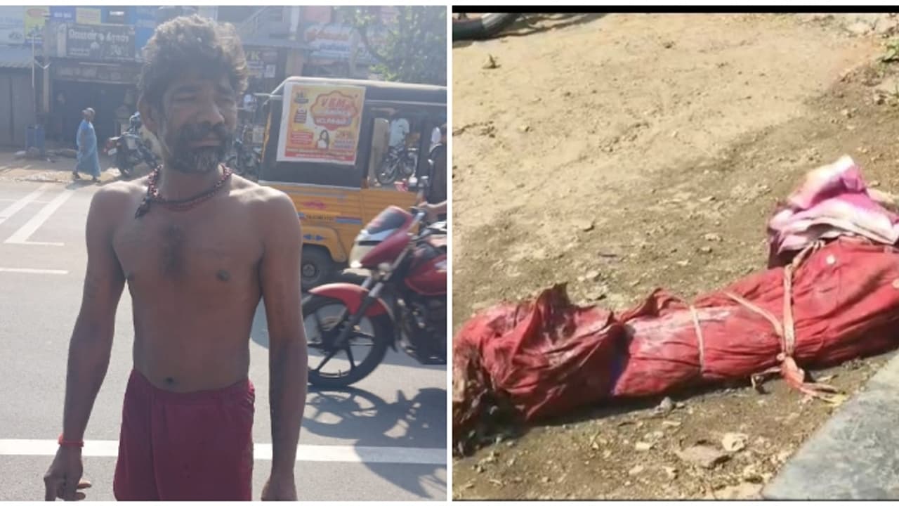 human dead body dumped in front of a shop for not giving Mutton for ...