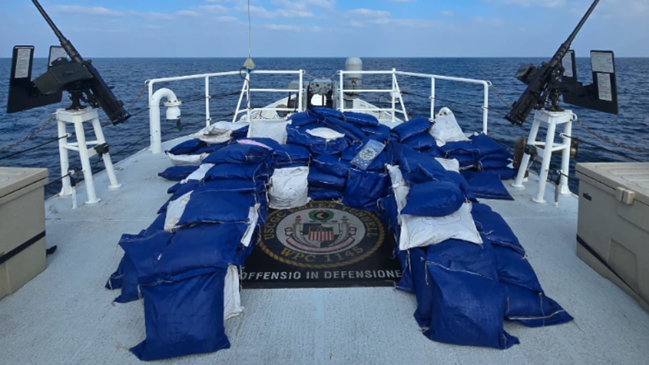2400 kg of narcotic substances were seized in a large-scale drug hunt ...