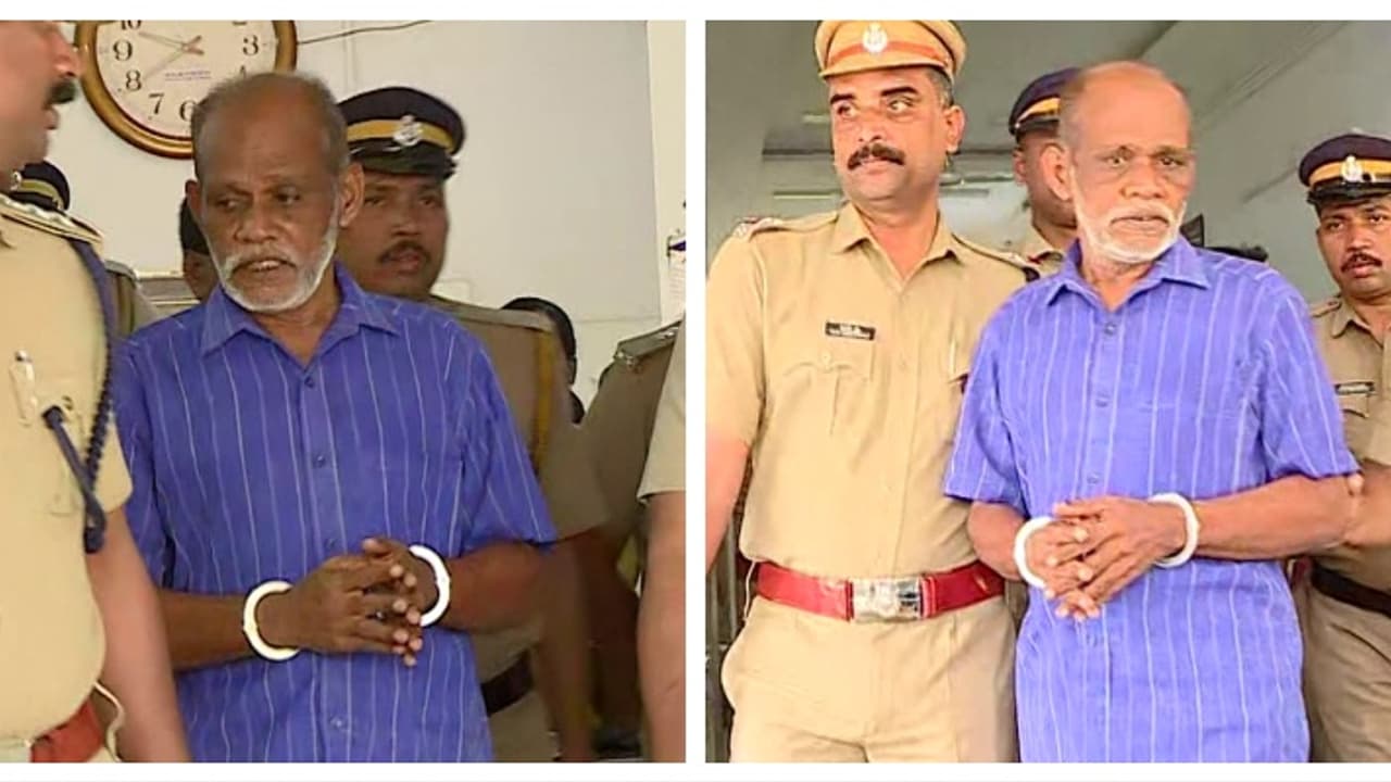 ചെന്താമരയെ കോടതിയിൽ ഹാജരാക്കി, സജിത കൊലക്കേസ് കുറ്റപത്രം വായിച്ചു കേ ...
