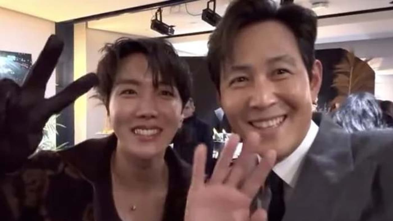 BTS J-Hope solo world tour: Special Interaction with Squid Game star ...