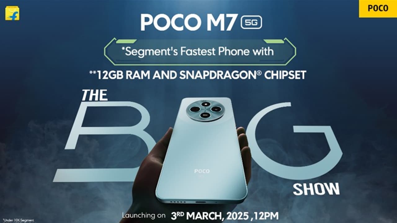 Poco M7 5G coming in March 2025: Check out launch poster, expected ...