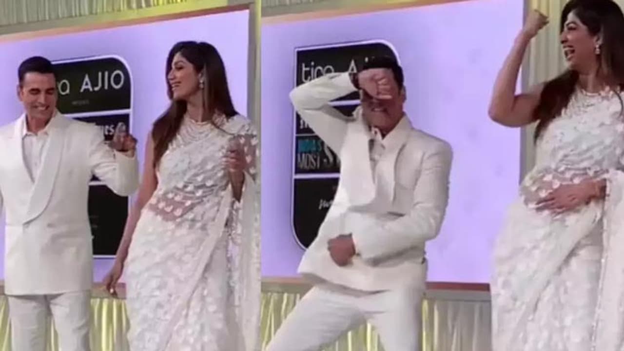 चुरा के दिल मेरा.. गाने पर Akshay Kumar-Shilpa Shetty का धमाकेदार डांस, वायरल हुआ VIDEO | Akshay ...