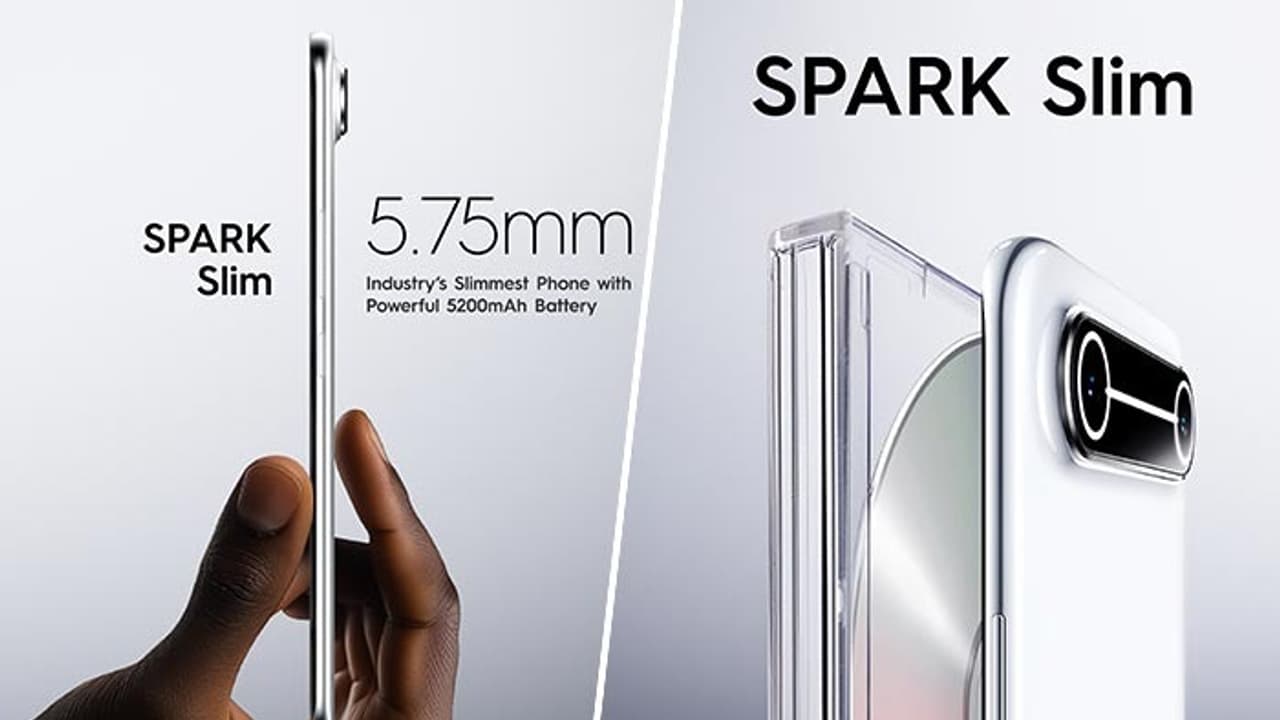 Tecno Spark Slim, 'world's thinnest phone', showcased | Here's what we know | Asianet Newsable