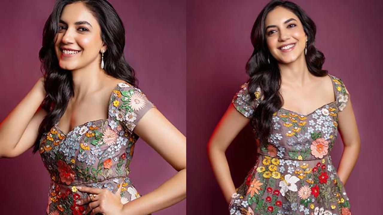 Mazaka actress Ritu Varma's floral outfit grabs limelight; New trend unlocked | Asianet Newsable