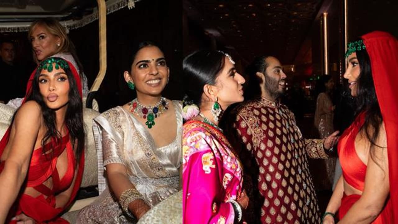 Kim Kardashian Lost Costly Diamond at Ambani son Wedding : என்னது 18 ...