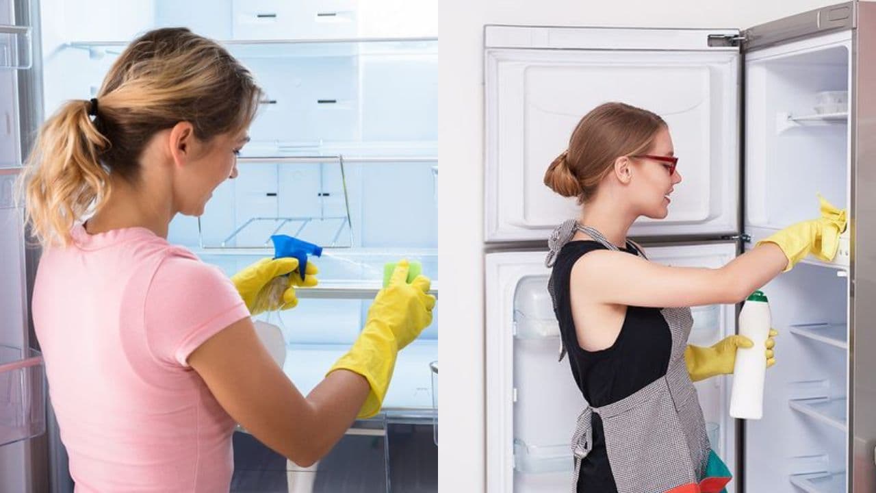 Easy Cleaning Hacks: फ्रिज की सफाई के आसान तरीके, इस तरह भगाएं गंदी ...