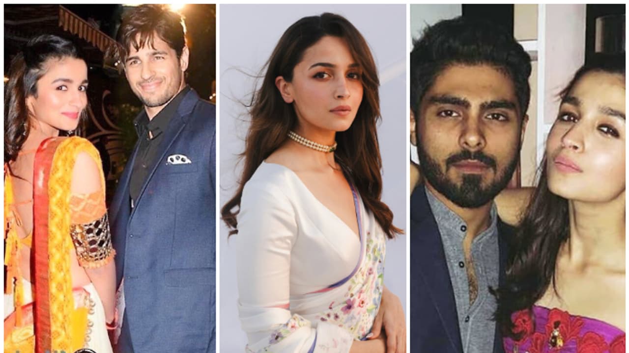Alia Bhatt's Dating History: Sidharth Malhotra to Ali Dadarkar, 4 men ...