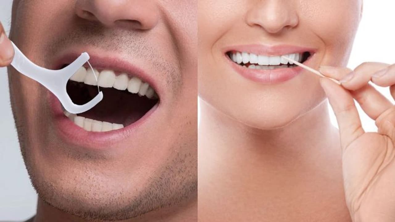Toothpick vs Floss for Teeth Cleaning: टूथपिक या डेंटल फ्लॉस: ओरल हेल्थ ...