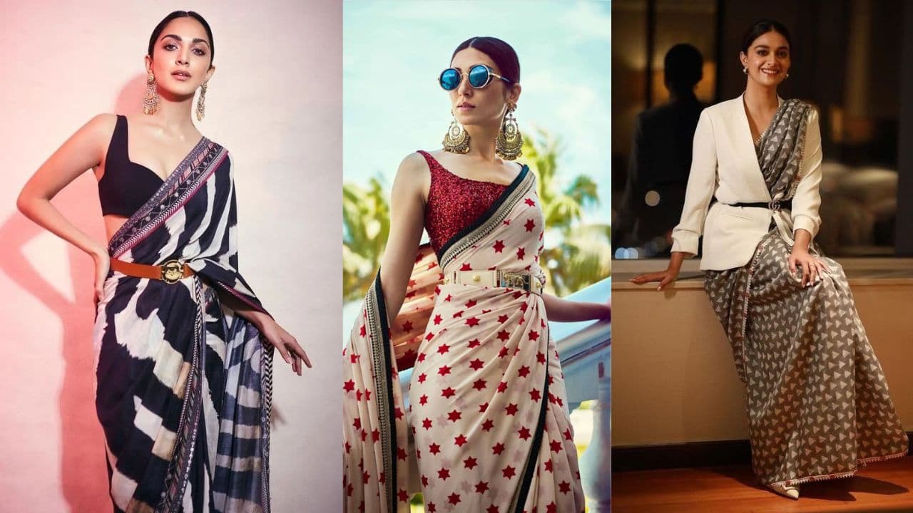 Saree Hacks: नई जमाने की गोरी मैम लगेंगी आप, बस इस तरह से स्टाइल करें ...
