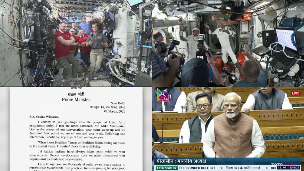 കുടുംബസമേതം ഇന്ത്യയിലേക്ക് വരണം,സുനിത വില്യംസിന് പ്രധാനമന്ത്രി നരേന്ദ്രമോദിയുടെ കത്ത് | Modi ...