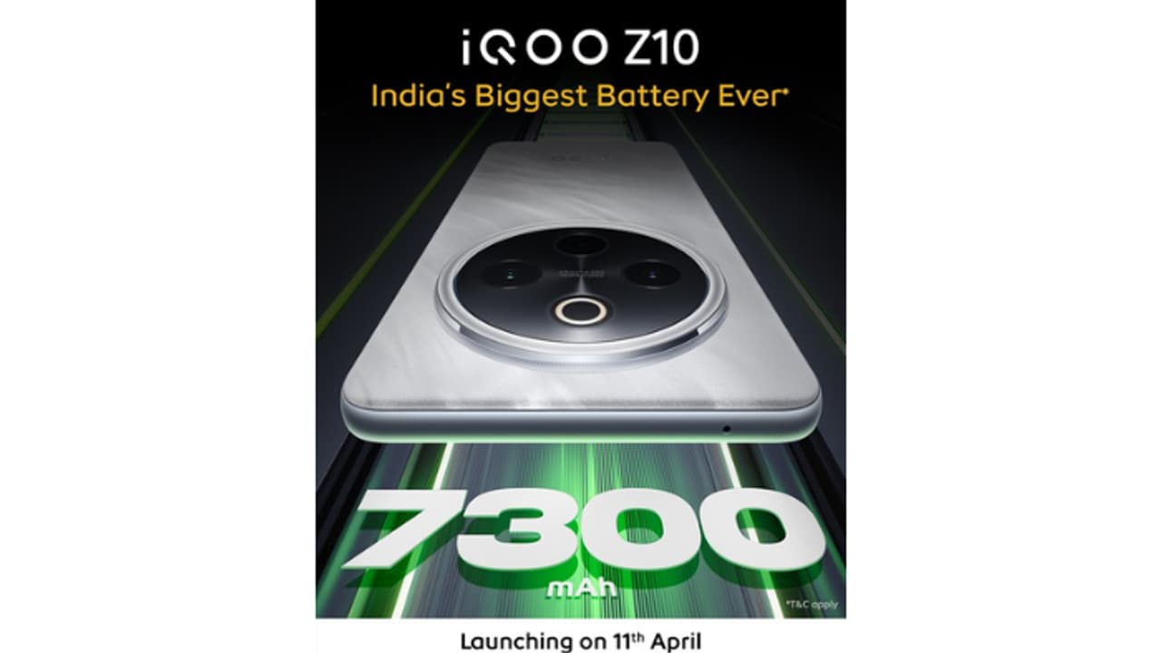iQOO Z10 5G to debut on April 11 | Will it feature massive 7,300mAh battery, 90W fast charging ...
