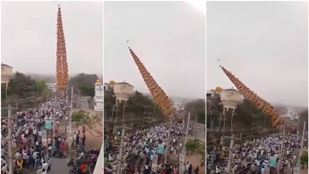 Festival turns tragic in Bengaluru as temple chariot collapse kills 1 ...