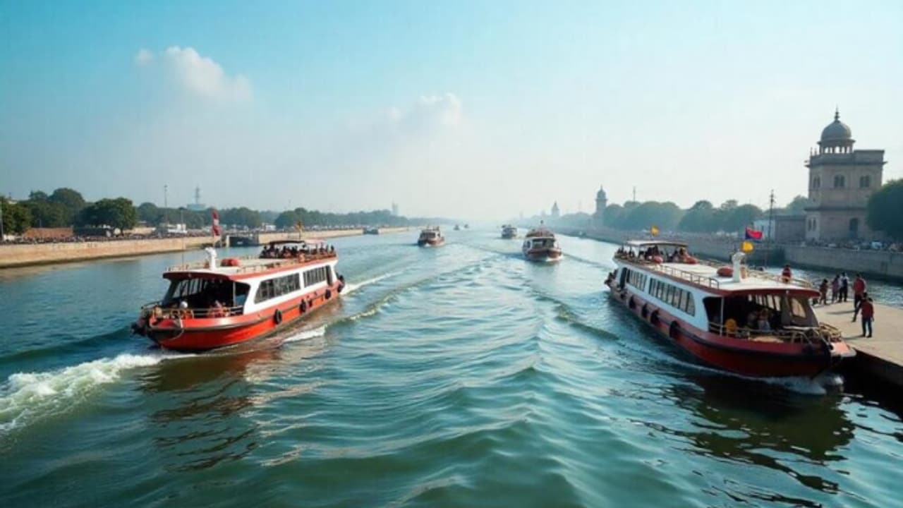UP: अब ट्रेन-बस नहीं, बोट से करें सफर! गंगा-यमुना समेत 11 नदियों में ...