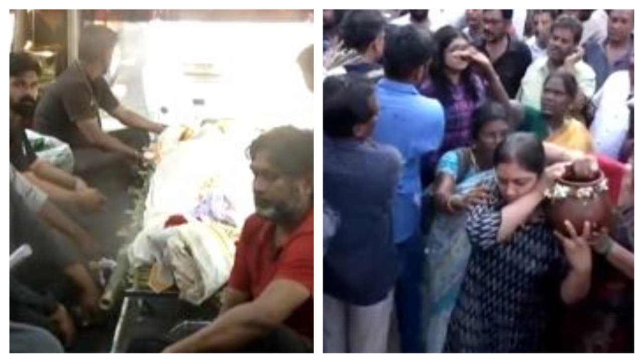 Manoj Bharathiraja Last Rites: தீராத துயரம்; கண்ணீரோடு விடைகொடுத்து ...