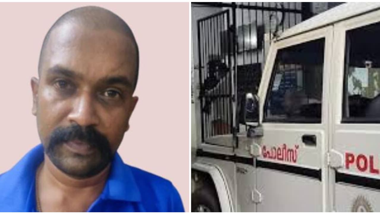 ചേറ്റുവ കോട്ടക്കടുത്തെ പാലത്തിനടുത്ത് സഞ്ചിയുമായി നിന്ന വിനോദ് പൊലീസിനെ ...