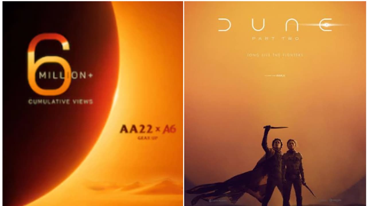 Atlee Allu Arjun AA22 Movie Poster Copy From Dune Movie : காப்பி ...