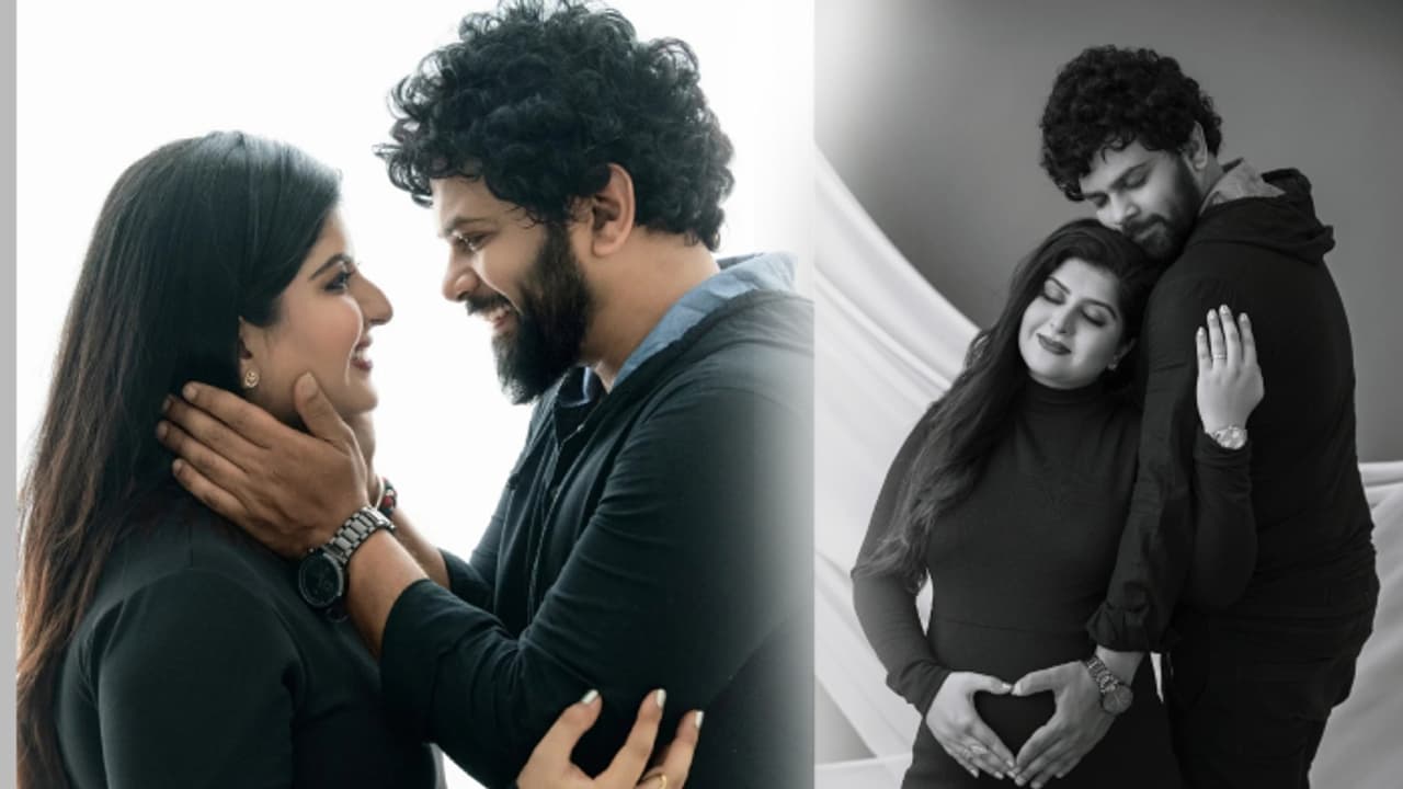 Lakshmi Nivasa's Harish and Padmini Welcome New Addition: Baby Bump Photos Revealed | ಮಗು ...
