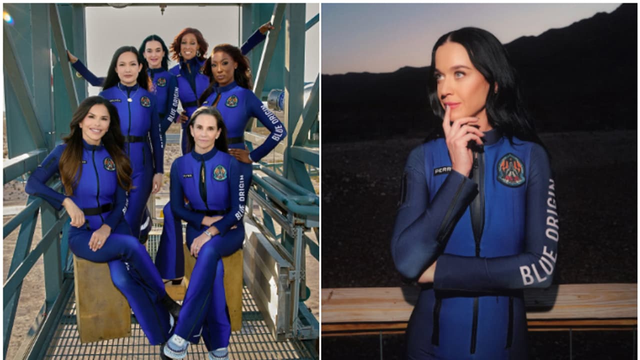 Blue Origin Mission with All-Female Crew : கேட்டி பெர்ரி உட்பட ...