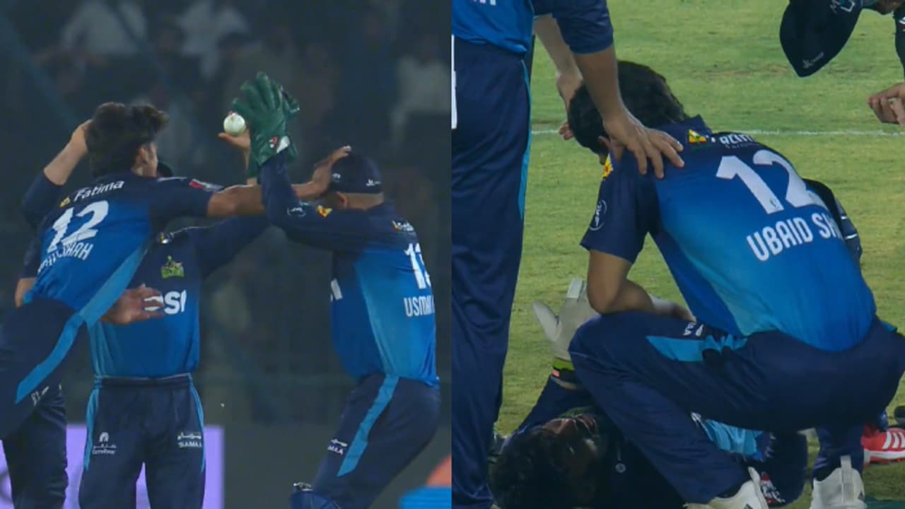 Ubaid Shah accidently Punches Own Teammate: പാകിസ്ഥാൻ സൂപ്പര്‍ ലീഗില് ...