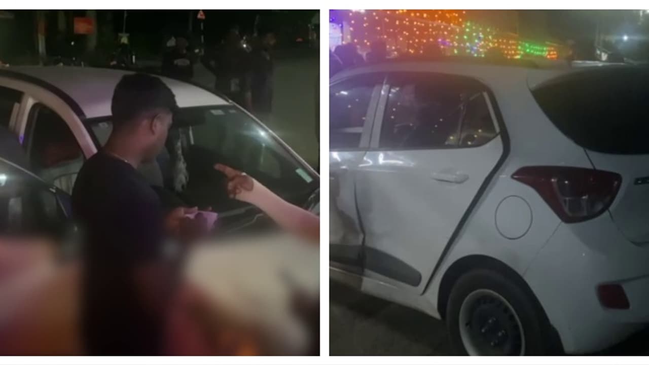 പള്ളിപ്പെരുന്നാളിനിടെ ആളുകളുടെ ഇടയിലേക്ക് നിയന്ത്രണം വിട്ട കാ ...