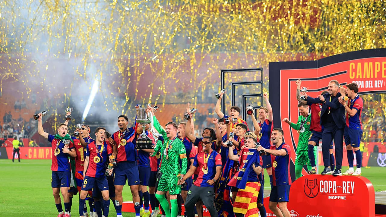Inside Barcelona's Copa del Rey triumph celebration | Asianet Newsable