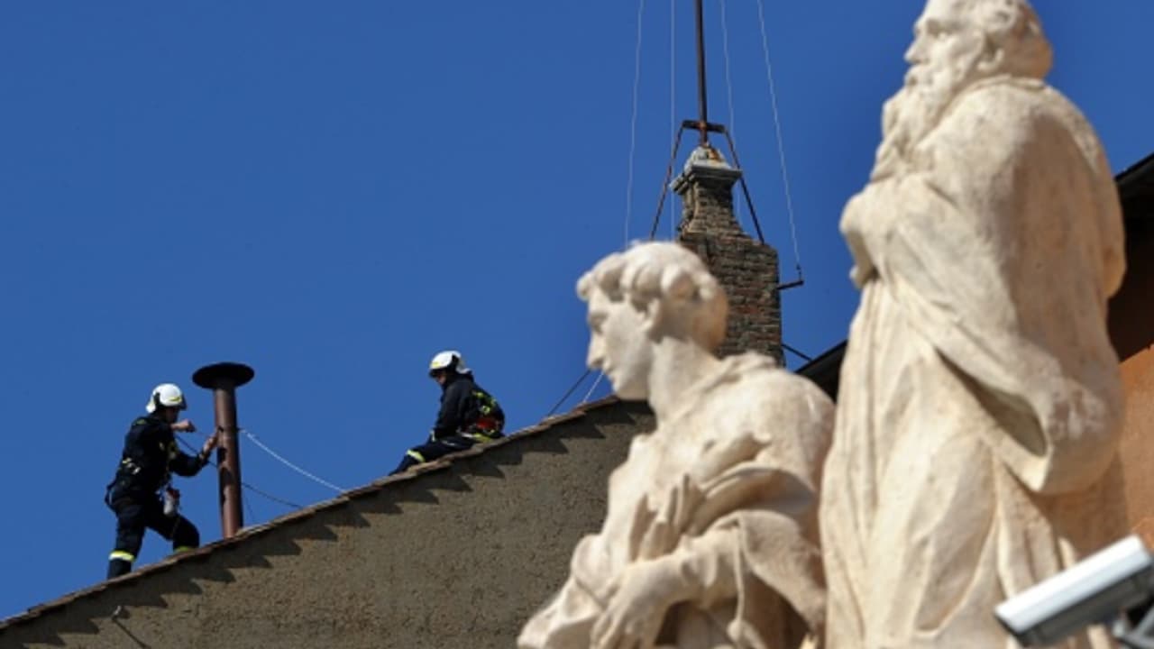 Vatican installs chimney over Sistine Chapel | papal smoke signals are ...