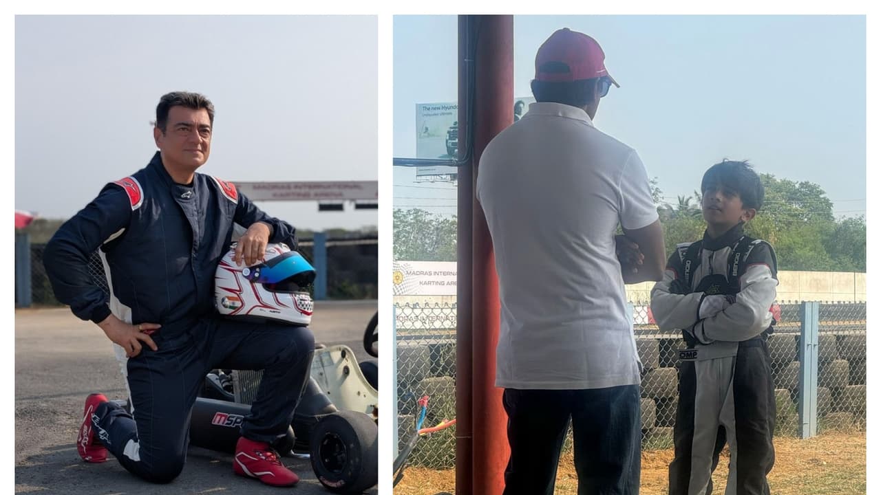 రేసర్‌గా అజిత్ కొడుకు ఆత్విక్ | Ajith Kumar Son Advik Racing Training ...