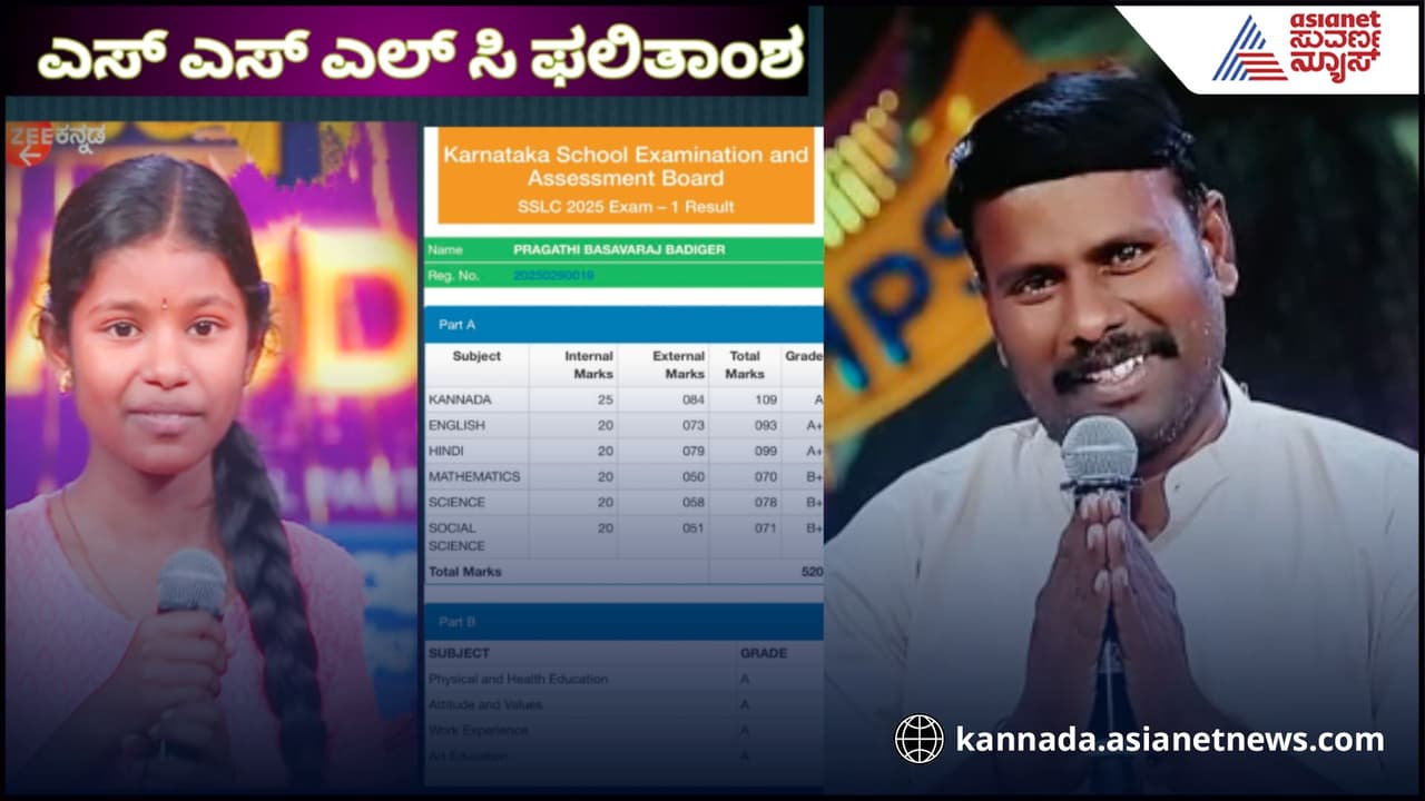 ಸರಿಗಮಪ ವಿಜೇತೆ ಪ್ರಗತಿ SSLCಯಲ್ಲಿ 83% ಅಂಕ | Zee Kannada Saregamapa Winner ...