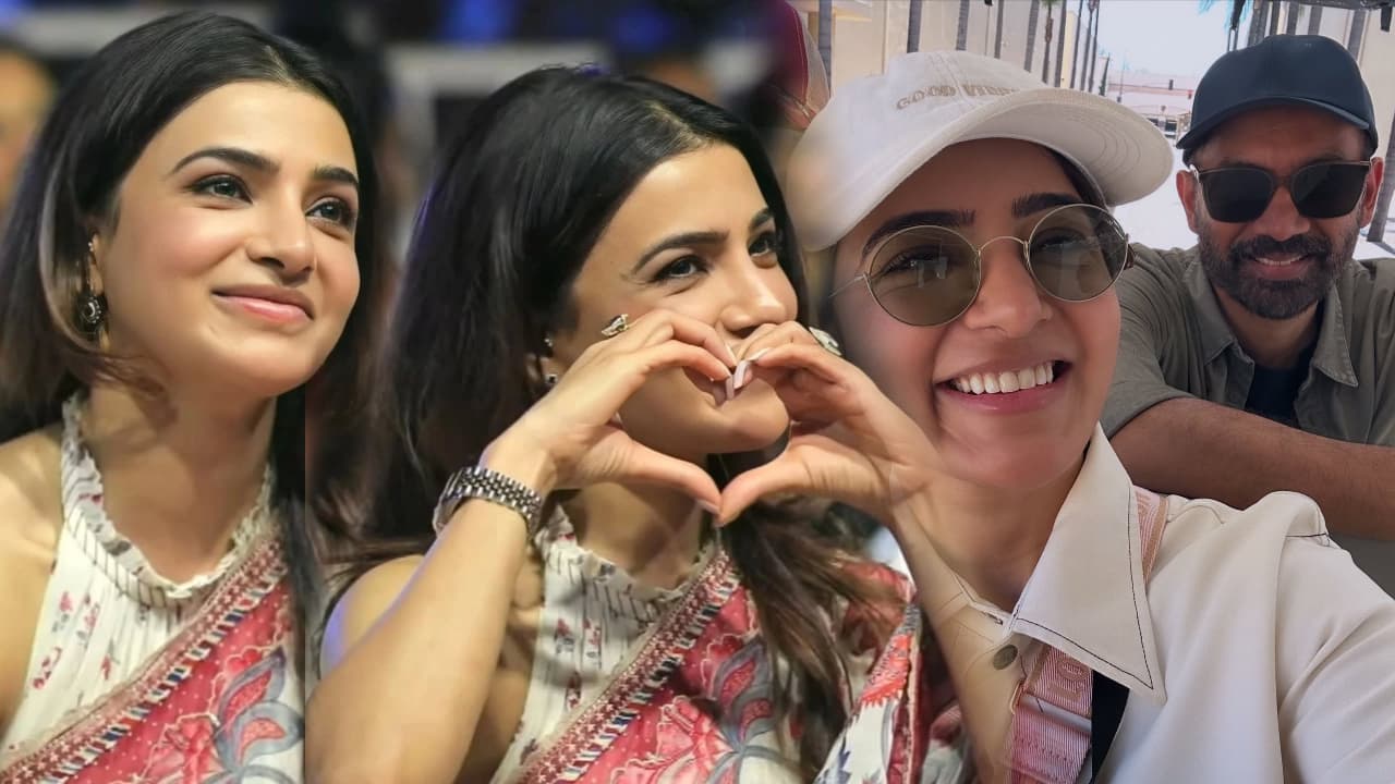 Samantha's New Beginnings' with Raj Nidimoru: A New Chapter? | Actress Samantha Shares Photo ...